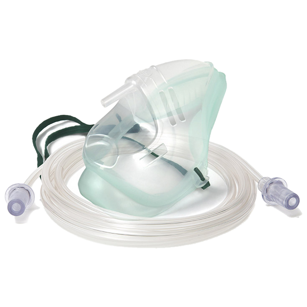 Oxygen Therapy Mask with 2M Tubing - Child – promedsupplies.com.au